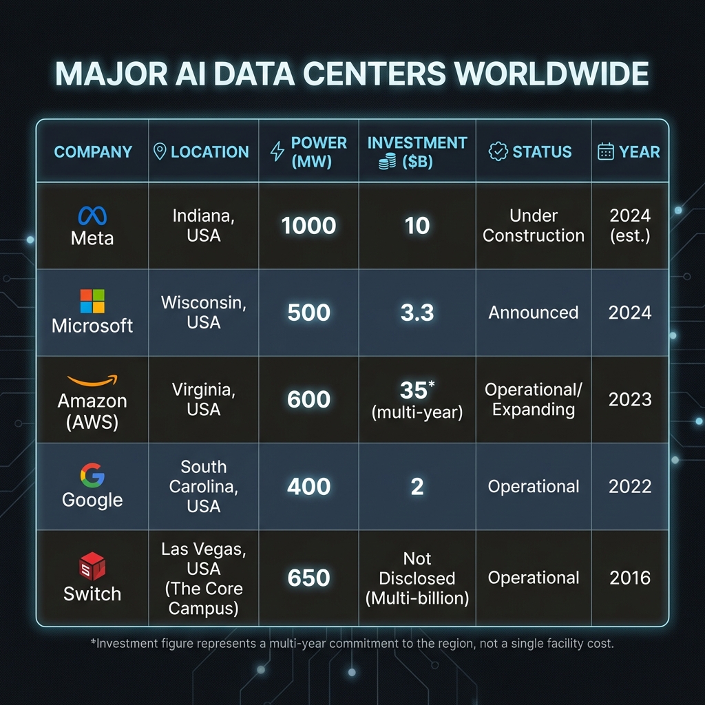 Meta's $10B AI Data Center: 1 Gigawatt Power (2026) | NovaEdge Digital ...